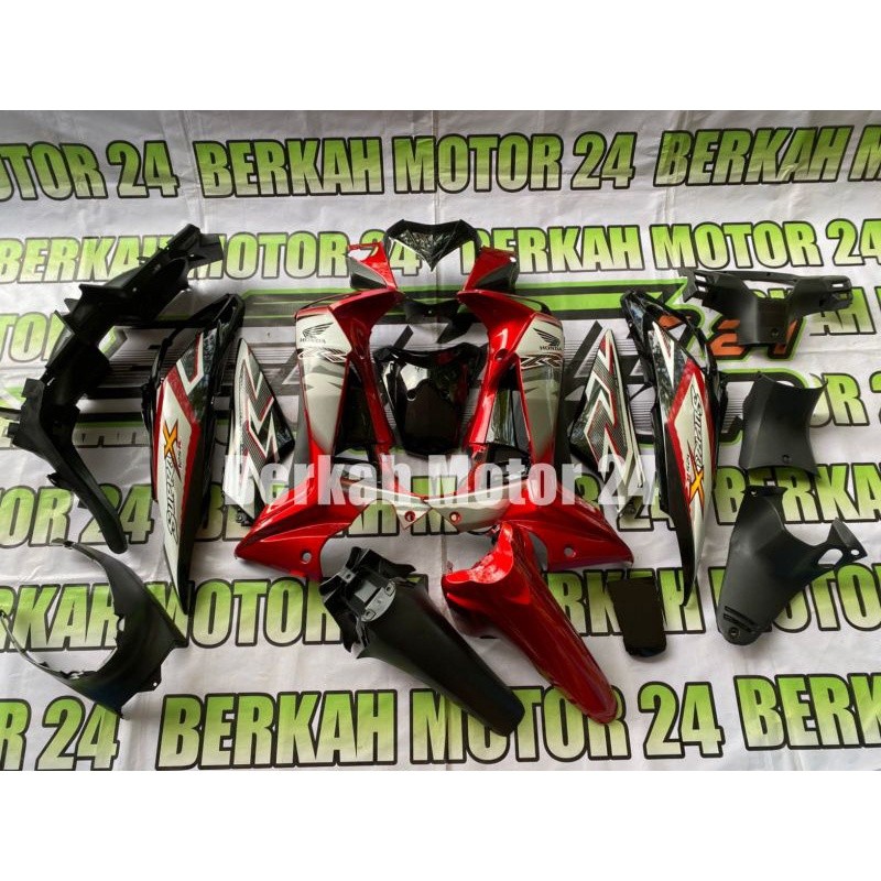 Jual Full Set Cover Body Supra X 125 2007 20013 Supra X 125 Batman ...