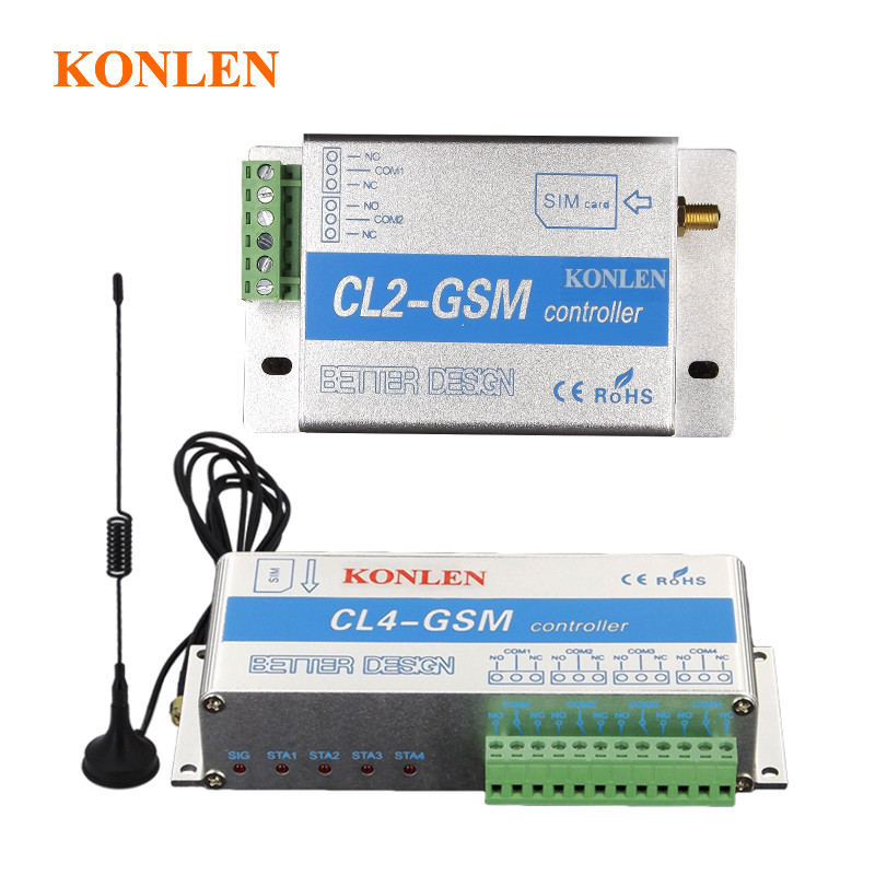 Jual CL1 CL4 GSM Relay Controller SMS Call Remote Control Power Switch ...