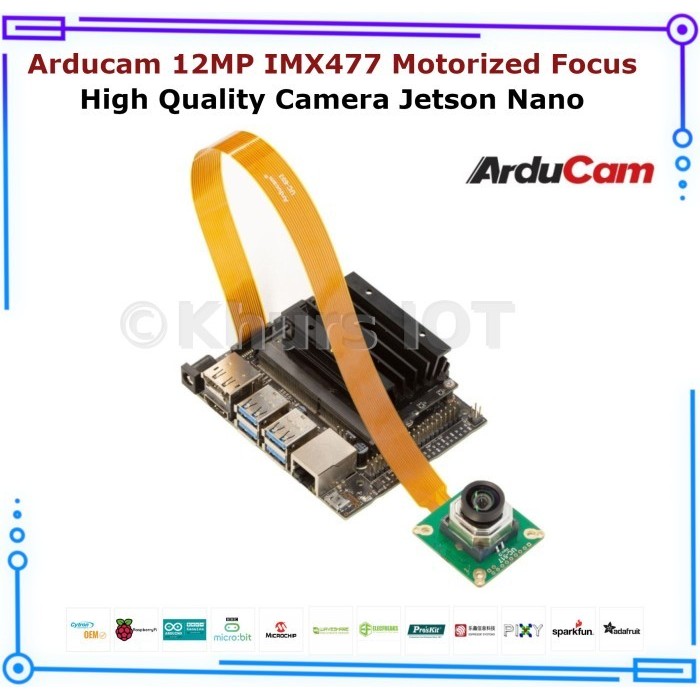 Jual GB99 Arducam 12MP IMX477 Motorized Focus High Quality Camera ...