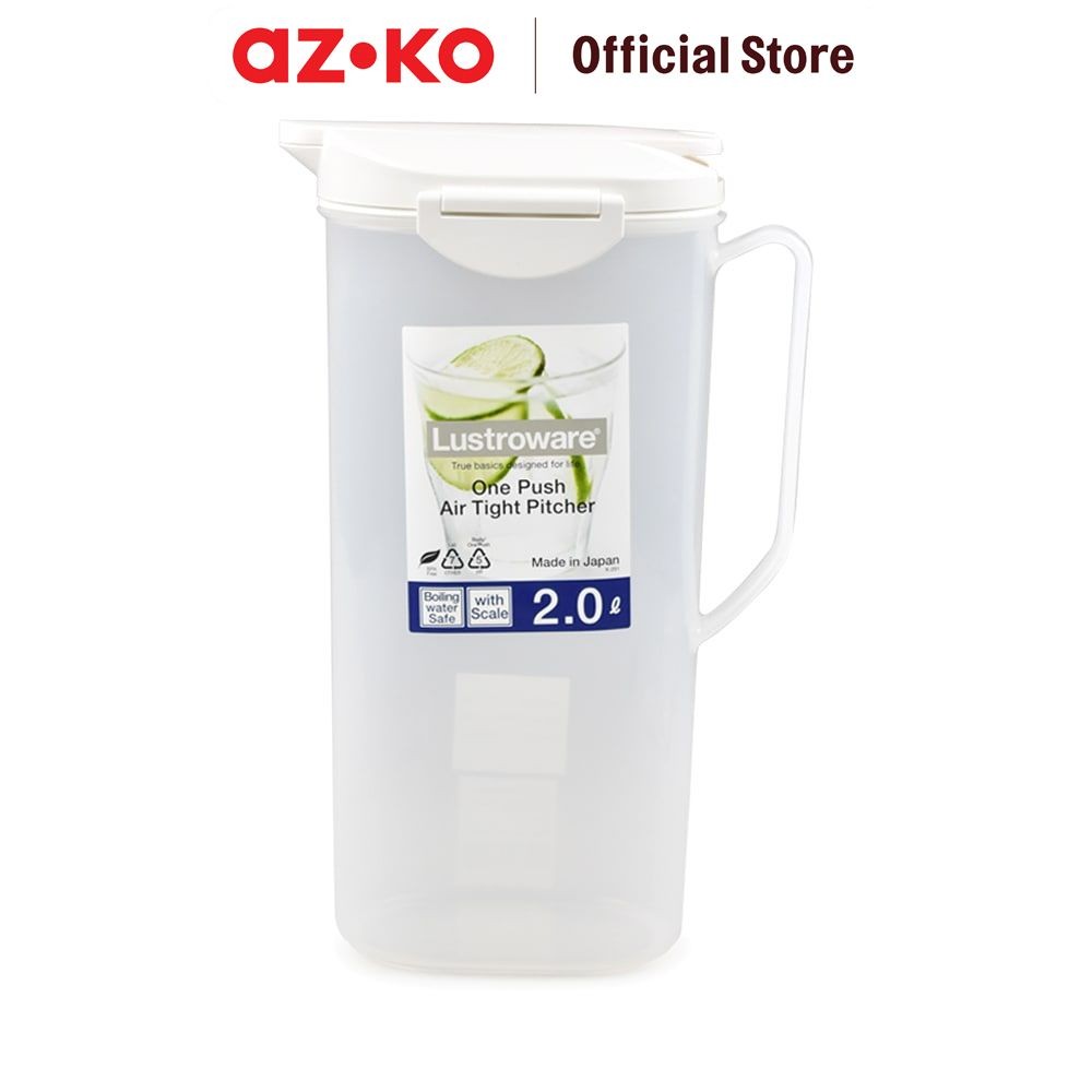 Jual AZKO Lustroware 2 ltr Teko Minum Water Jug Pitcher Wadah Penyimpanan Air Peralatan Minum ...