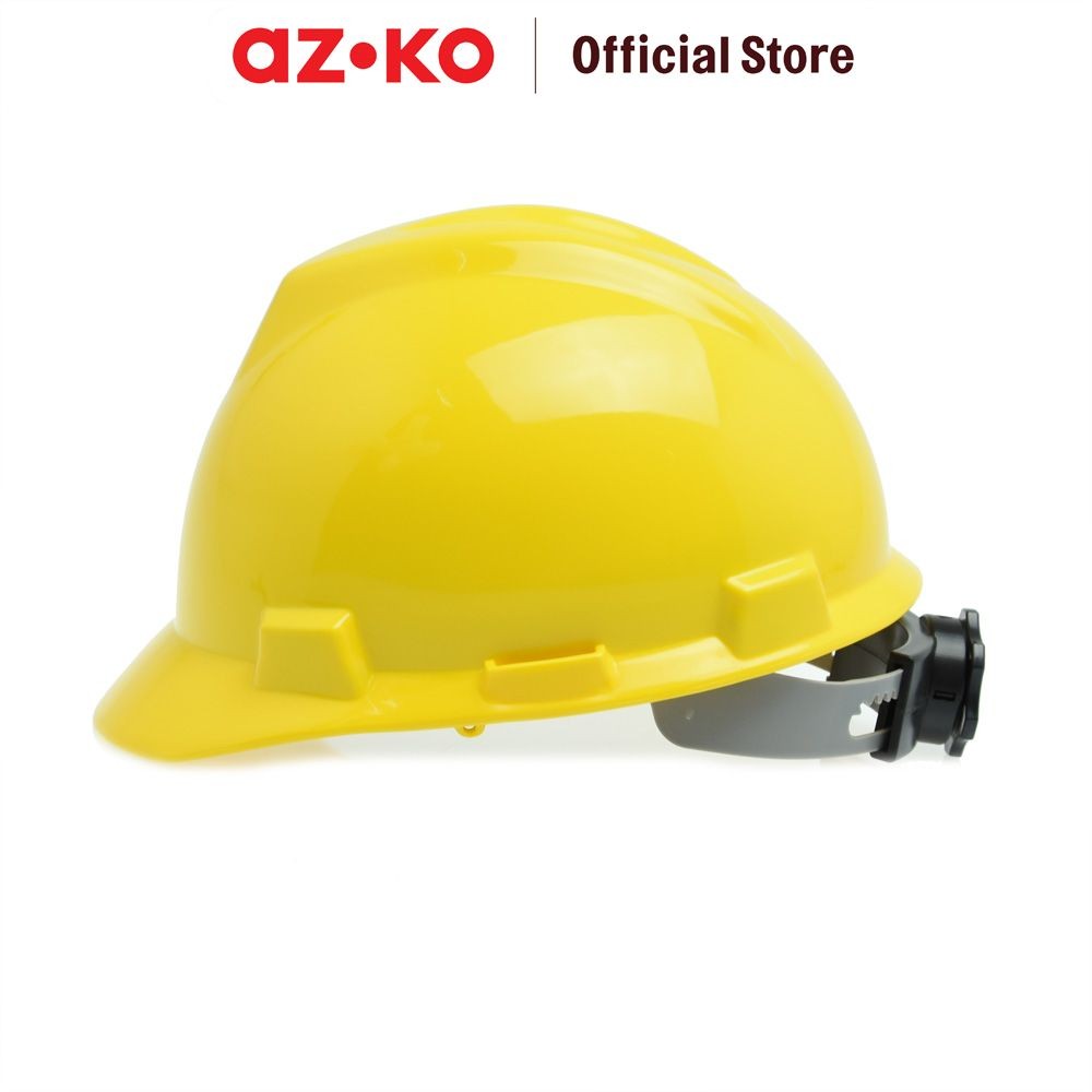Jual AZKO Krisbow Brim Helm Keselamatan Kerja Hdpe - Kuning Krisbow ...
