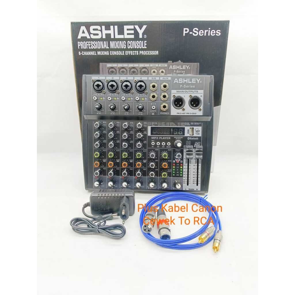 Jual Mixer Audio Ashley P-Series 6 Chanel 99 DSP Original Ashley | Shopee Indonesia