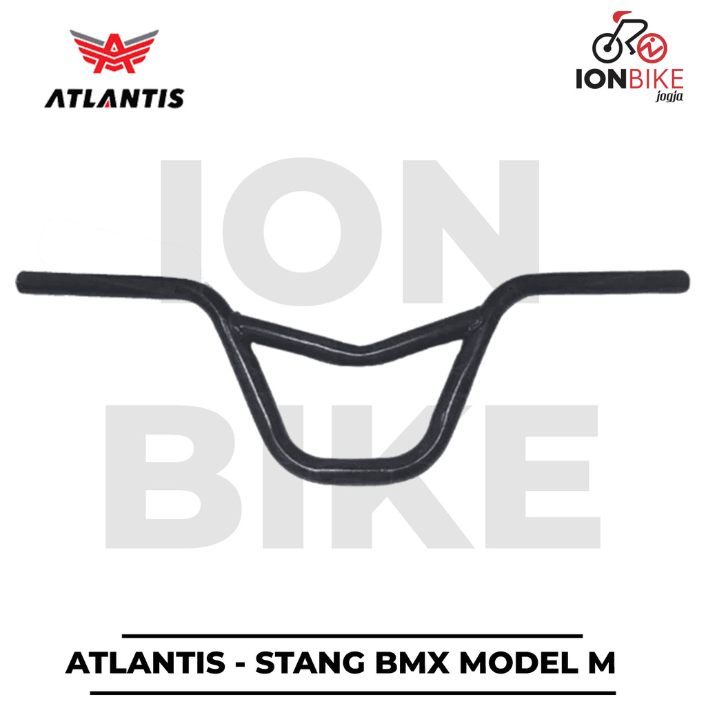 Jual Stang BMX Atlantis Model M Tebal Panjang 66 cm 660mm Black Sepeda ...