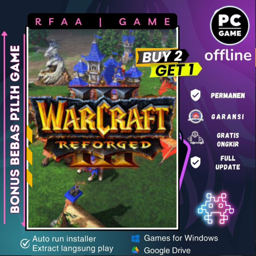 Jual WARCRAFT III REFORGED - GAME PC / GAME LAPTOP | GAME PC - LAPTOP ...