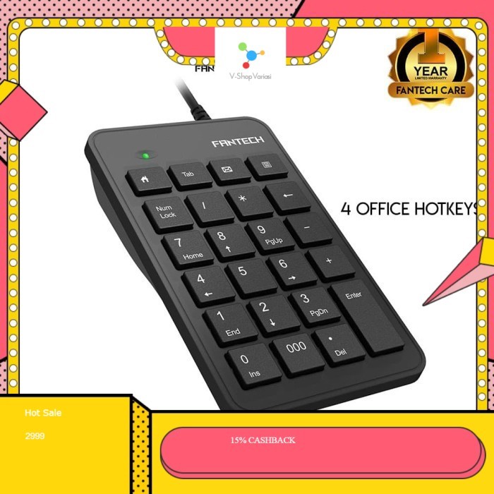Jual Fantech K801 Keyboard Numeric | Shopee Indonesia