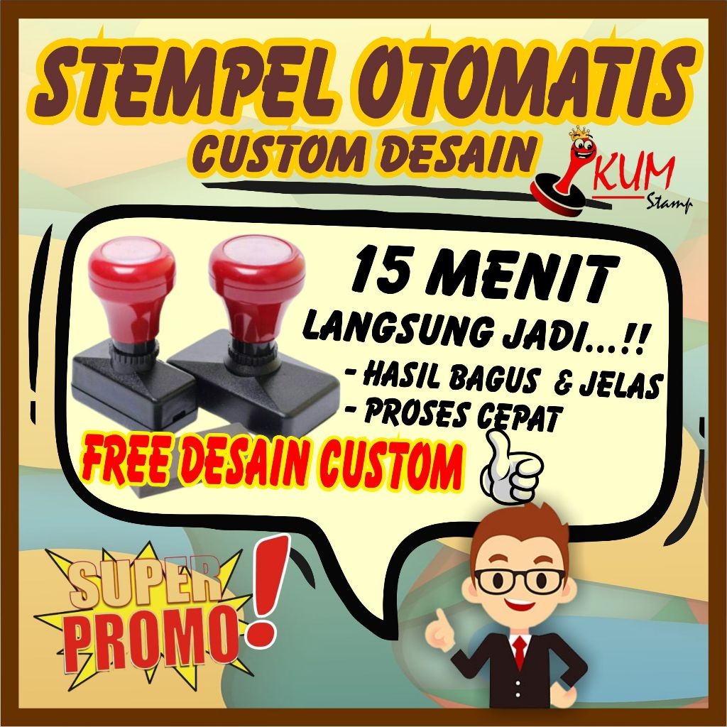 Jual STEMPEL, STEMPEL OTOMATIS, STEMPEL CUSTOM DESAIN, STEMPEL LOGO PERUSAHAAN, STEMPEL DINAS ...