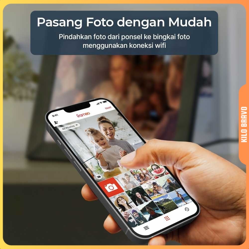 Jual Digital Photo Frame Bingkai Foto Touch 10.1 Inch - XY-10 | Shopee ...