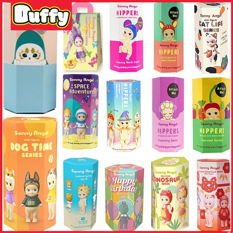 Jual Duffy toys Blind Box Soonny Angel Hippers Looking Back Mini ...