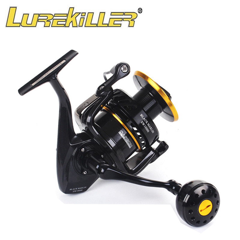 Jual LUREKILLER Japan Black Marlin Spinning Reel Jigging Reel SW4000XG ...
