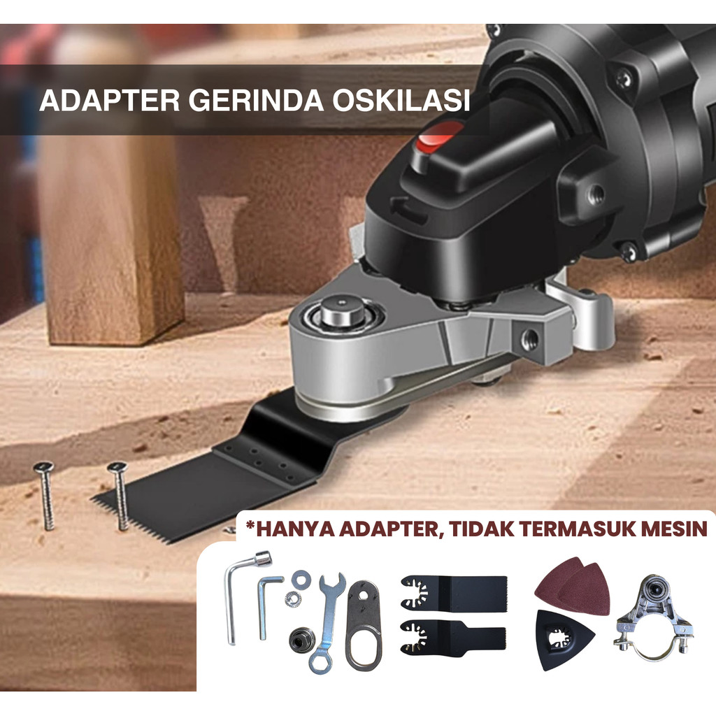 Jual Converter Oscillating Tool Adapter Kit Set Oskilasi Adapter Mesin ...
