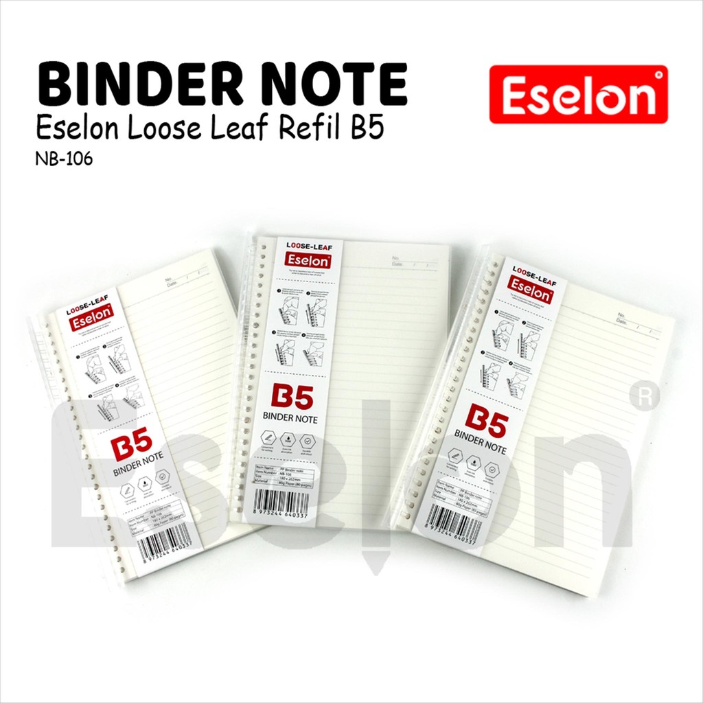 Jual Binder Note Spiral Ring ESELON / Binder Note Eselon 2 Size ...