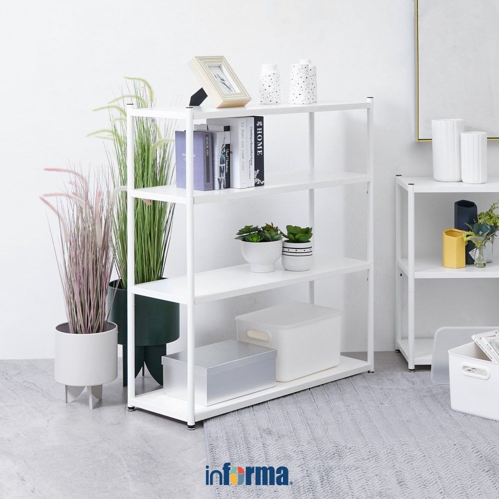 Jual Informa Fort Rak 4 Tingkat - Putih Organizer Serbaguna Tempat ...