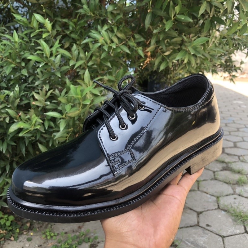 Jual A77 Sepatu Pdh Pendek Tni Ad Sepatu Pdh Polri Sepatu Pdh Security ...