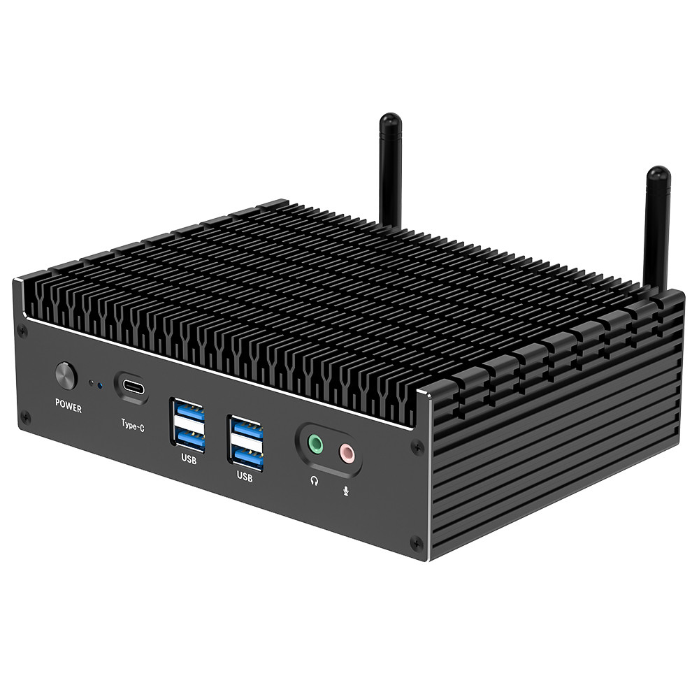 Jual Fanless Mini PC 13th Gen Intel i7 1355U i5 1335U Windows 11 PCIE4 ...