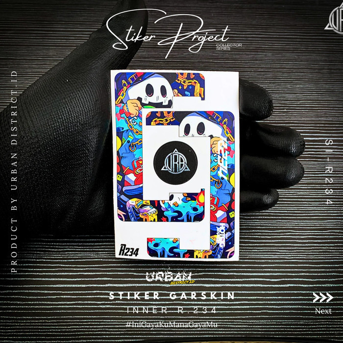 Jual Sticker/ Stiker Garskin Inner Style R234 Part 5 HC Retro by ...