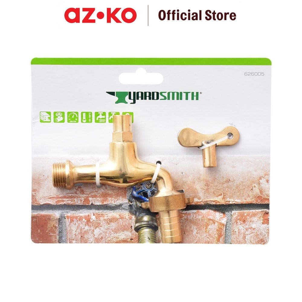 Jual AZKO Yardsmith Keran Taman 1/2 Lock N Key Tbd2 Kran Air Outdoor ...