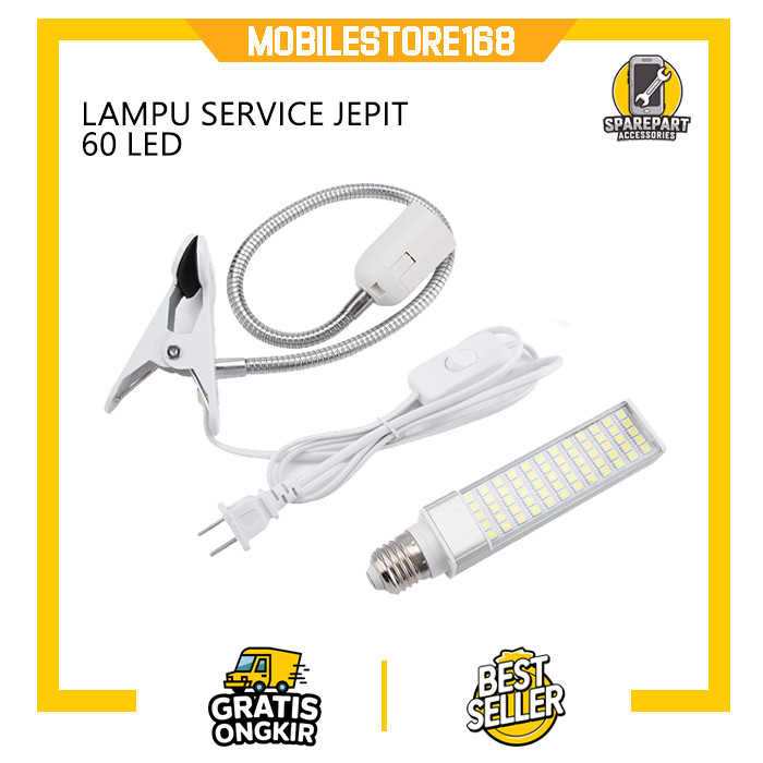 Jual LAMPU SERVICE JEPIT 60 LED / LAMPU SERVICE JEPIT 60 LED 1 SET ...