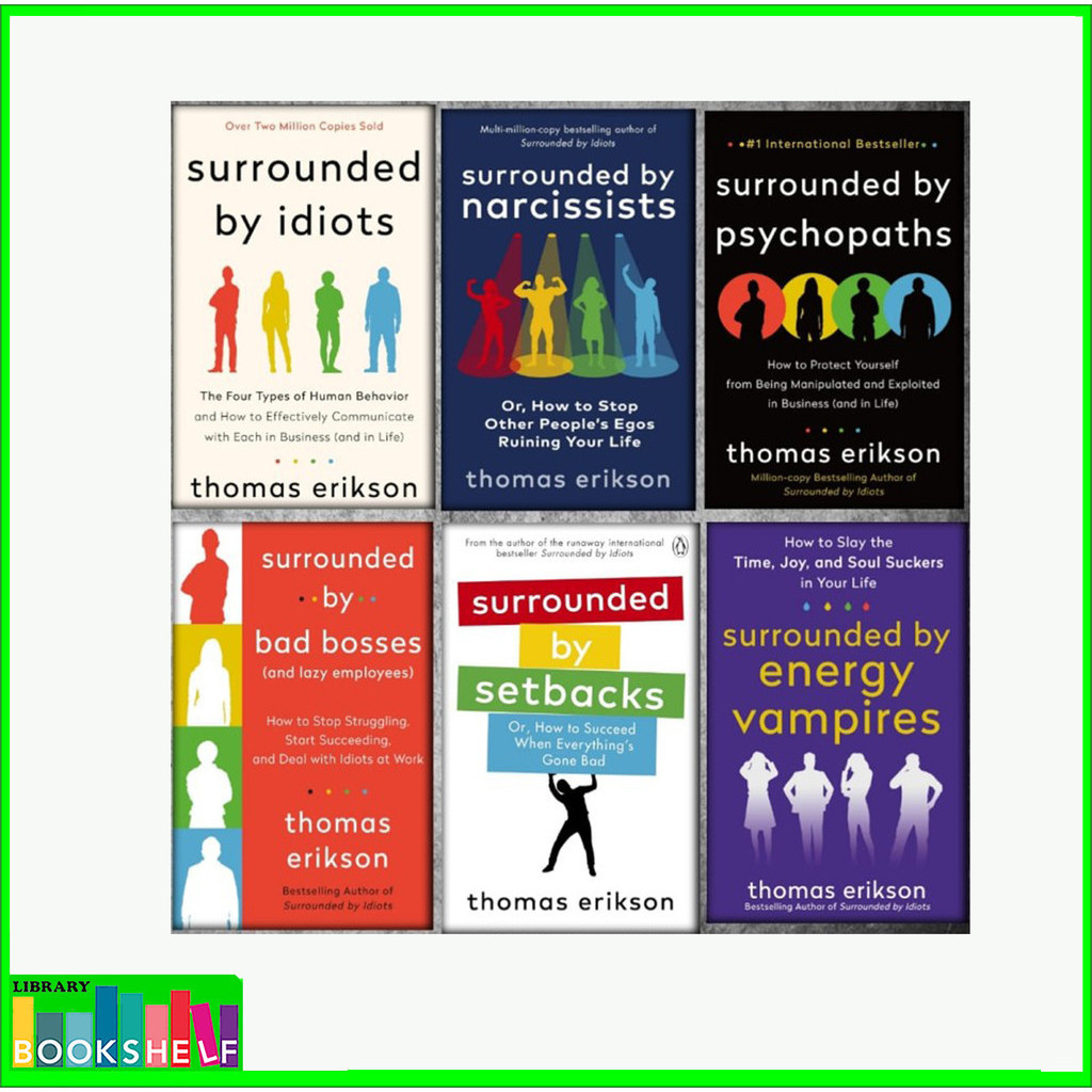 Jual Surrounded by idiot series by Thomas Erikson | Shopee Indonesia