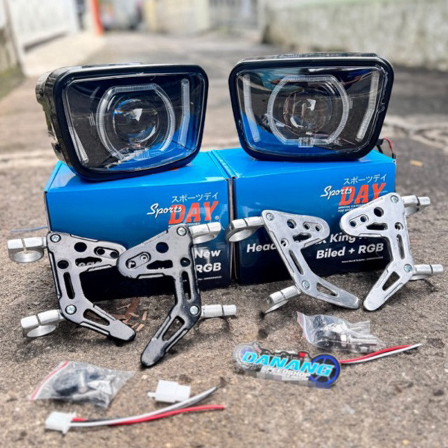 Jual PROMO COD Lampu Biled Billed Rx King Set Kupingan Rx King + RGB ...