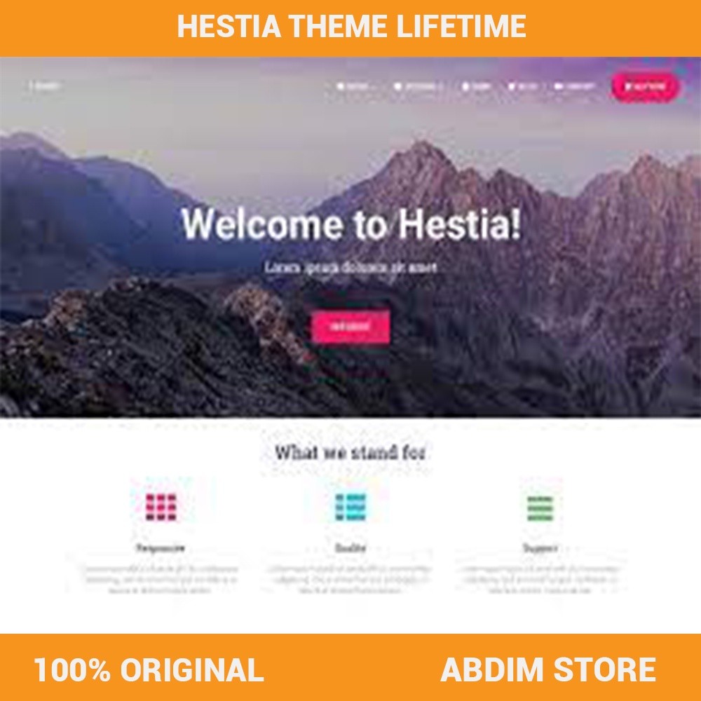 Jual Hestia Theme With Themeisle - Lisensi Lifetime Original | Shopee Indonesia