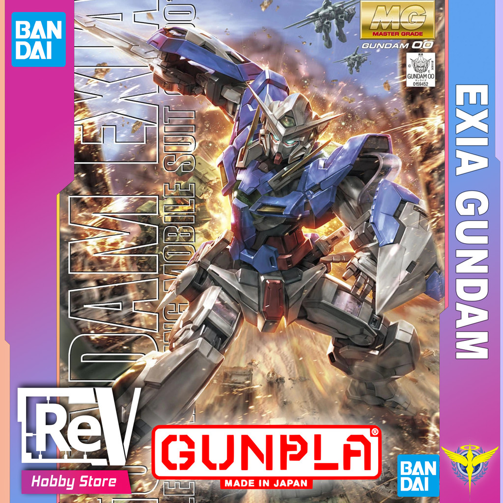 Jual MG EXIA GUNDAM BANDAI MASTER GRADE 1/100 | Shopee Indonesia