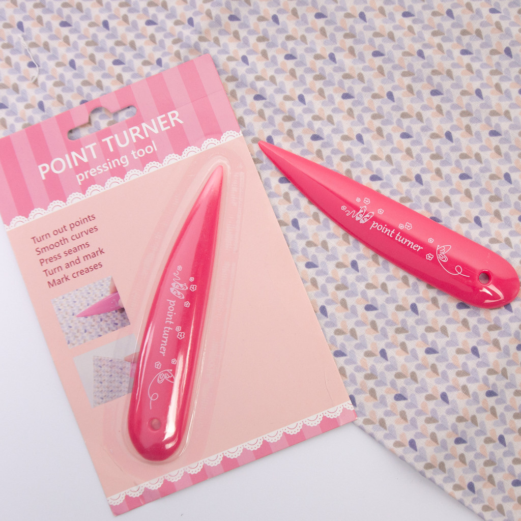 Jual Pink Point Turner & Seam Creaser - 3-in-1 Sashiko Awl Fabric ...