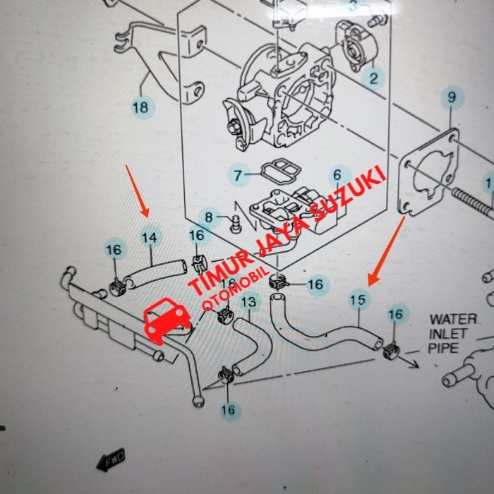 Jual Selang sensor isc APV asli SGP (harga 2pc) Parts | Shopee Indonesia