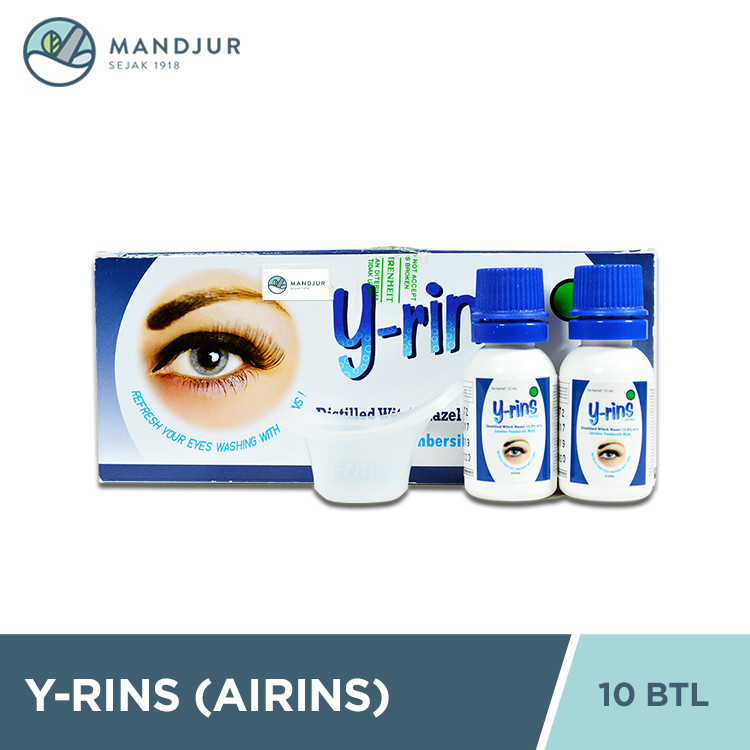 Jual Y-rins (AIRINS) Isi 10 Botol @ 12 mL | Shopee Indonesia