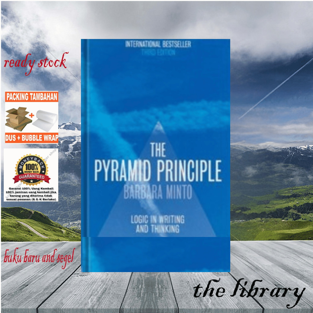 Jual Buku The Pyramid Principle : Logic in Writing and Thinking By ...
