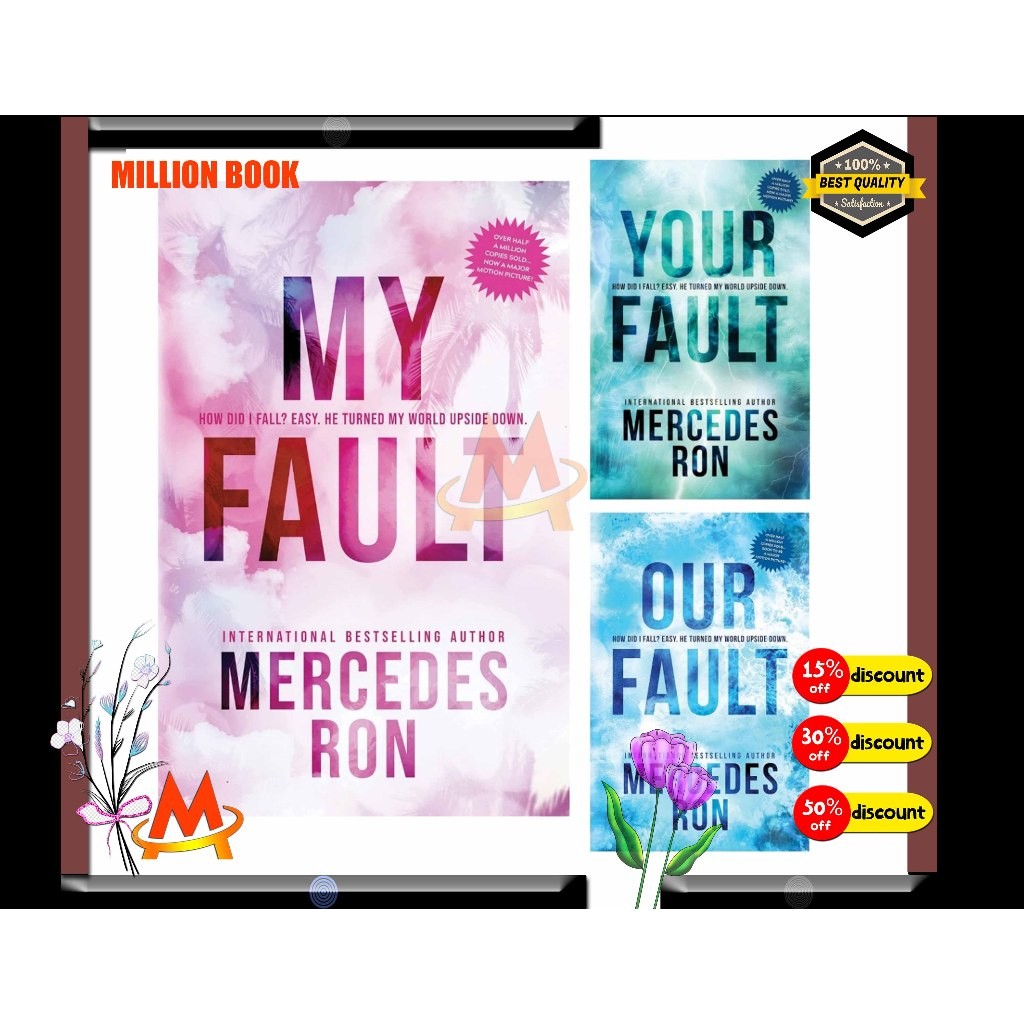 Jual Culpable (3 book series) Our Fault | My Fault | Your Fault by ...