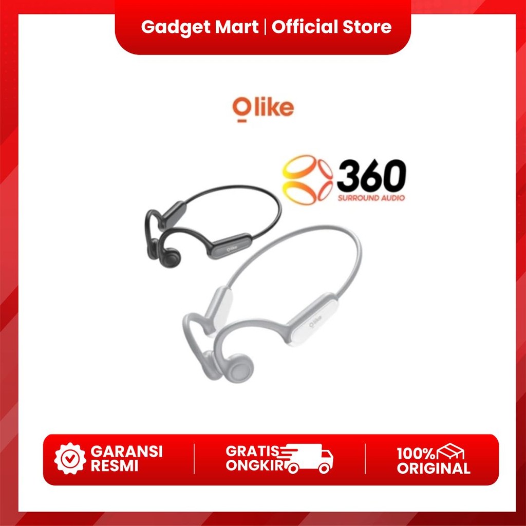 Jual OLIKE TWS Wireless Earphone EBC01 Bone Conduction | Headset ...