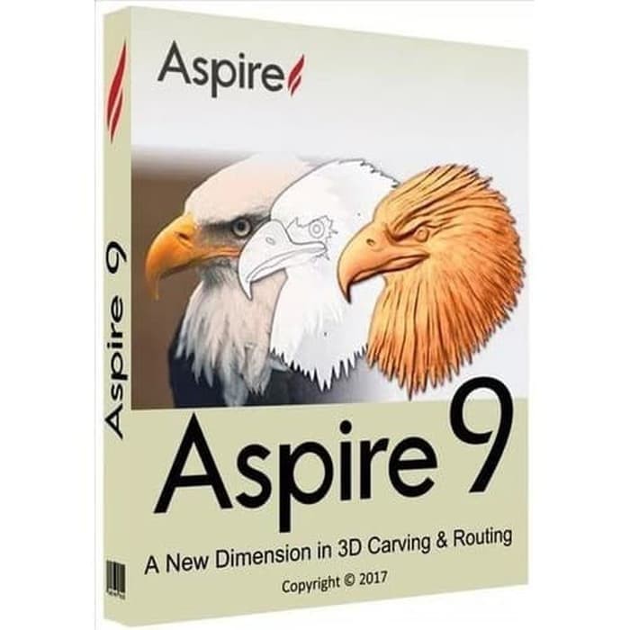 Jual Vectric Aspire 9 Aplikasi Untuk Mendesain Model 2D dan 3D Untuk ...