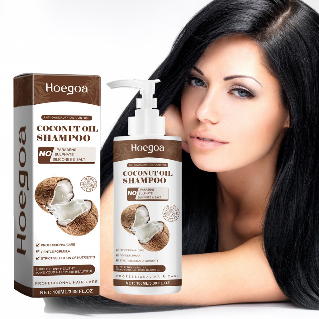Jual Hoegoa Shampoo Anti Ketombe Dan Rontok 100ml Shampo Kelapa Memperbaik Shampoo Penghilang ...