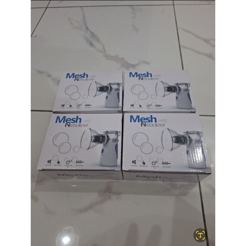 Jual Nebulizer Portable Mesh / Alat Uap Bantu Pernafasan Asma Inhaler ...
