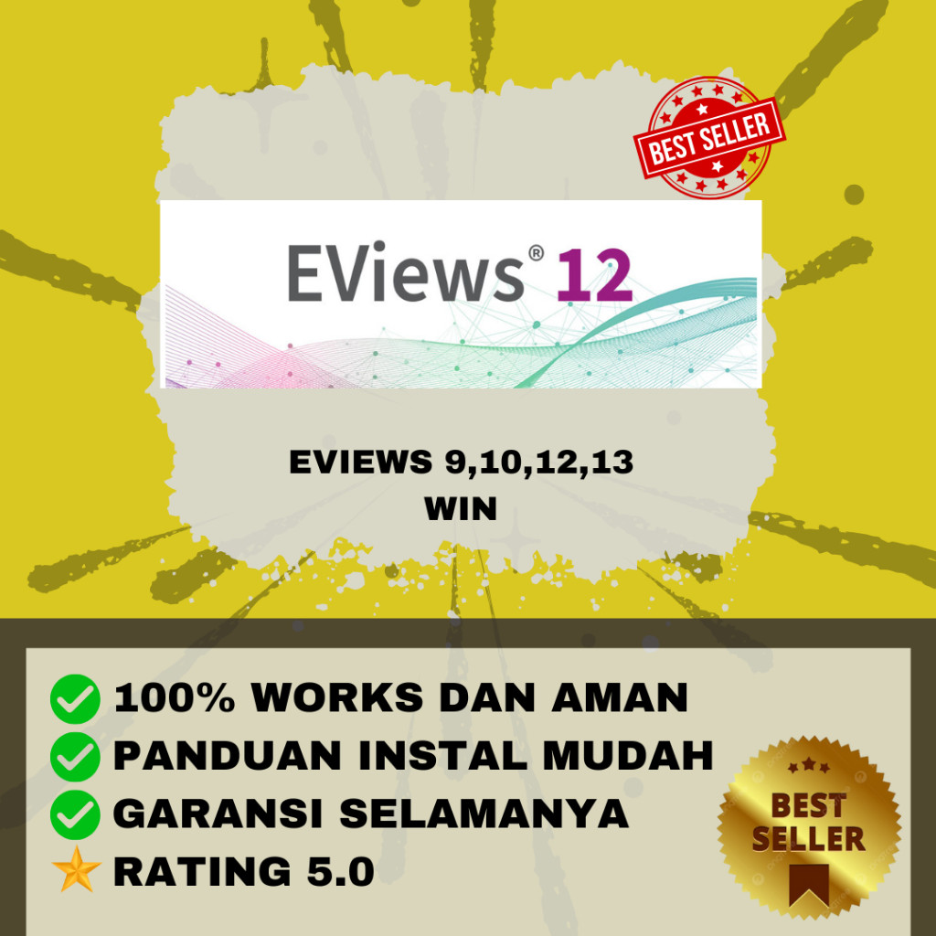 Jual Eviews 13 / Eviews 12 / Eviews 10 / Eviews 9 / Eviews Enterprise Full Version | Shopee ...