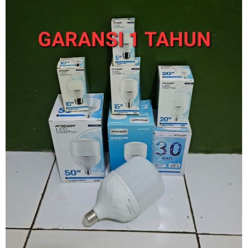Jual LAMPU LED 10 WATT SUPER JUMBO BERGARANSI TYPE DIAMOND HEMAT ENERGI 80% SUPER TERANG TK-40 ...