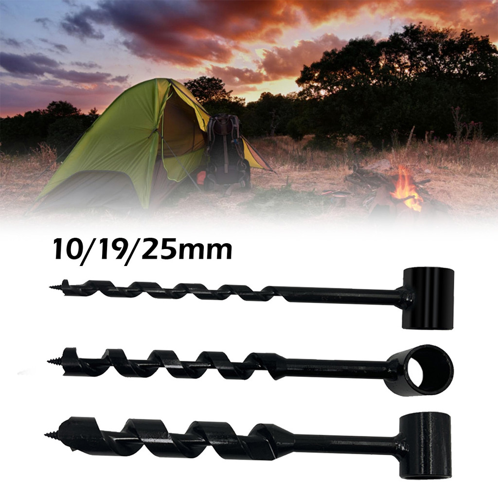 Jual Bor Manual Tangan Auger Drill Baja Karbon Mata Bor Auger 10/19 ...