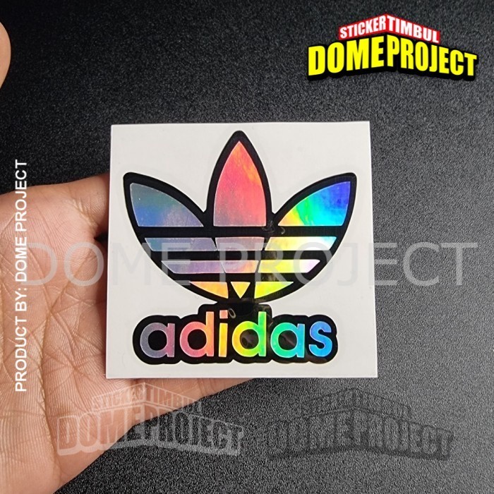 Jual STIKER CUTTING ADIDAS DECAL HOLOGRAM AKSESORIS BODY MOTOR STICKER ...
