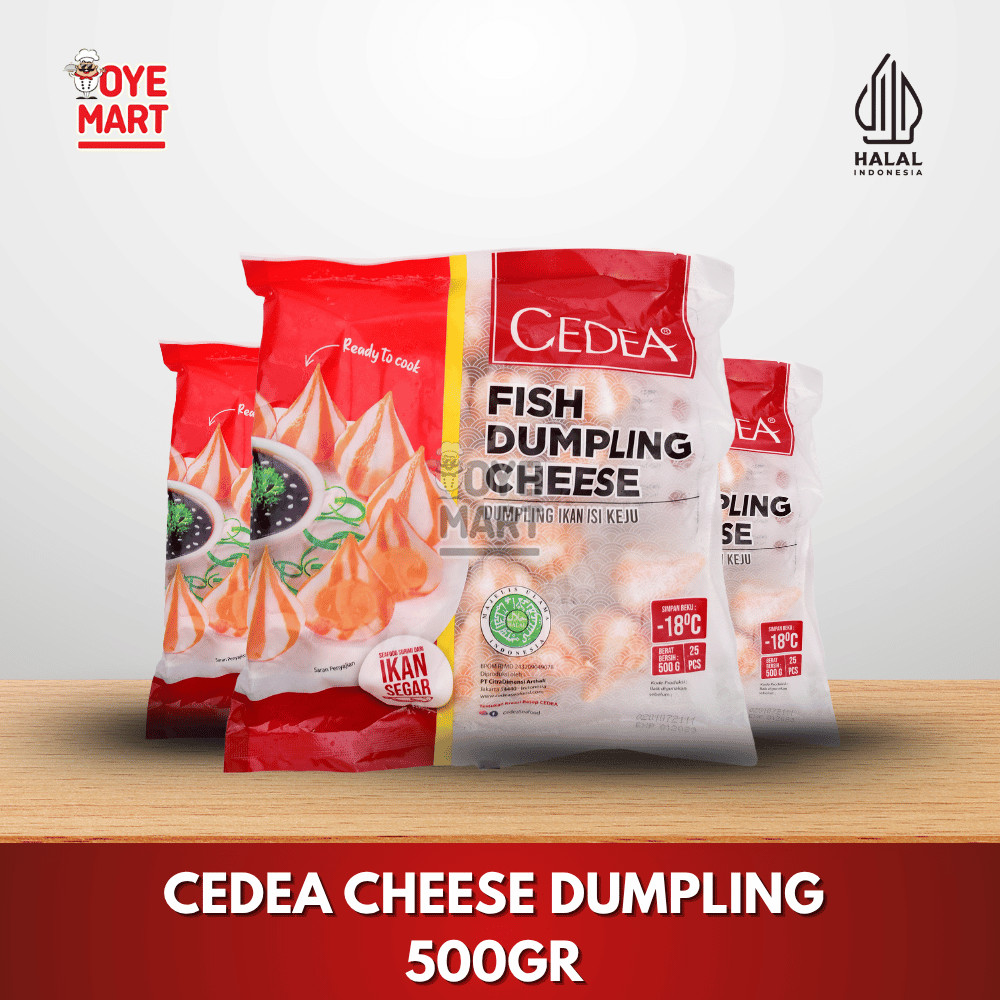 Jual CEDEA CHEESE DUMPLING 500GR CEDEA PANGSIT IKAN KEJU / SUKI ...