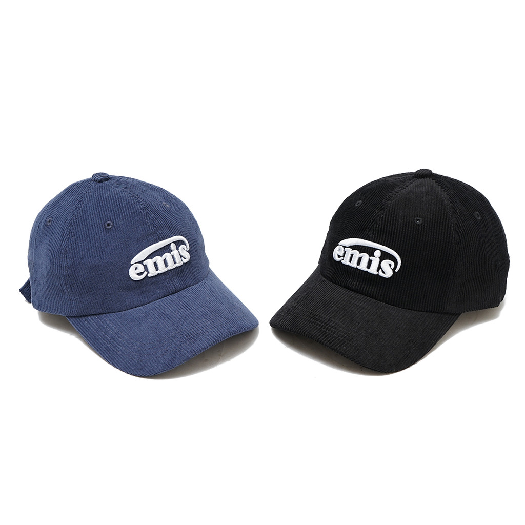 Jual Emis New Logo Corduroy Baseball Cap | Shopee Indonesia