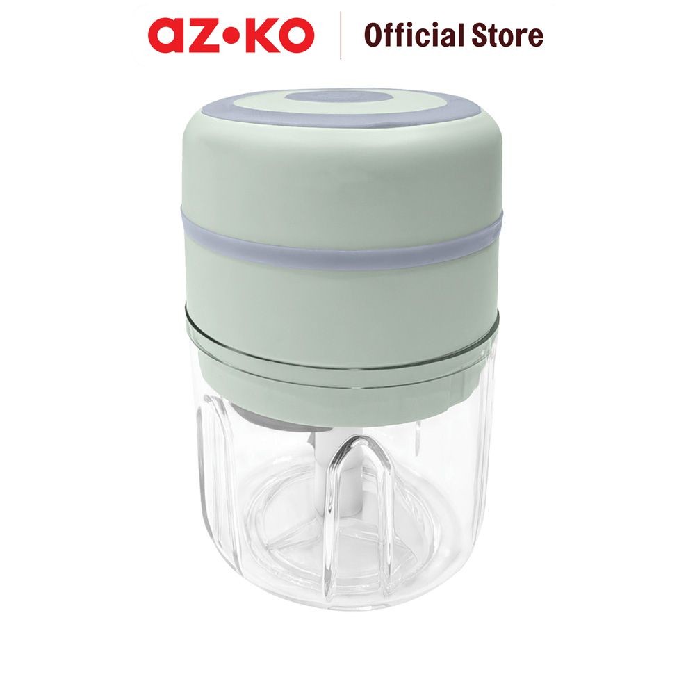 Jual AZKO Memoo 250 Ml Mini Chopper Rechargeable - Hijau | Shopee Indonesia
