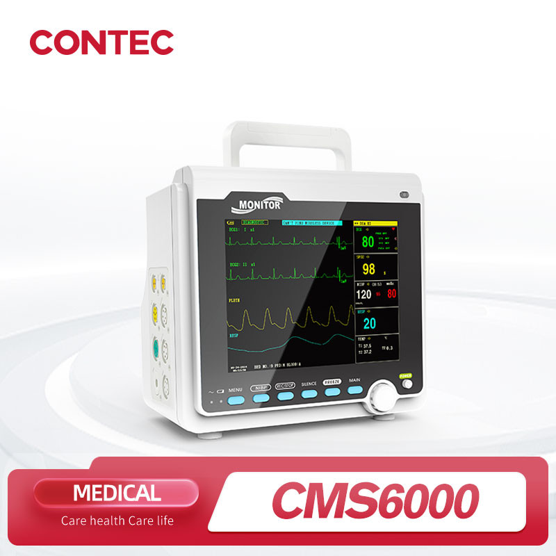 Jual CONTEC Portable Patient Monitor Human/Veterinary 8" Vital Sign ...