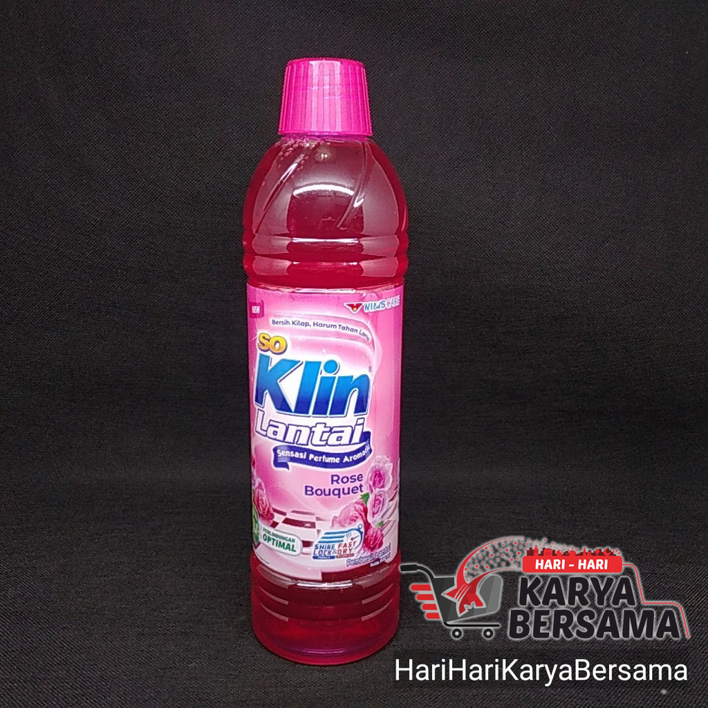 Jual SO KLIN LANTAI ROSE BOUQUET BOTOL 900ML | Shopee Indonesia