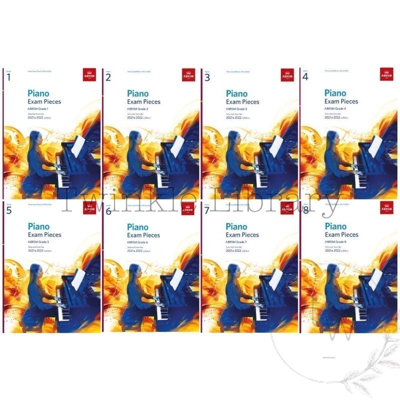 Jual BUKU FISIK [2021 & 2022] ABRSM Piano Exam Pieces Grade 1 2 3 4 5 6 7 8 2021 & 2022 syllabus ...