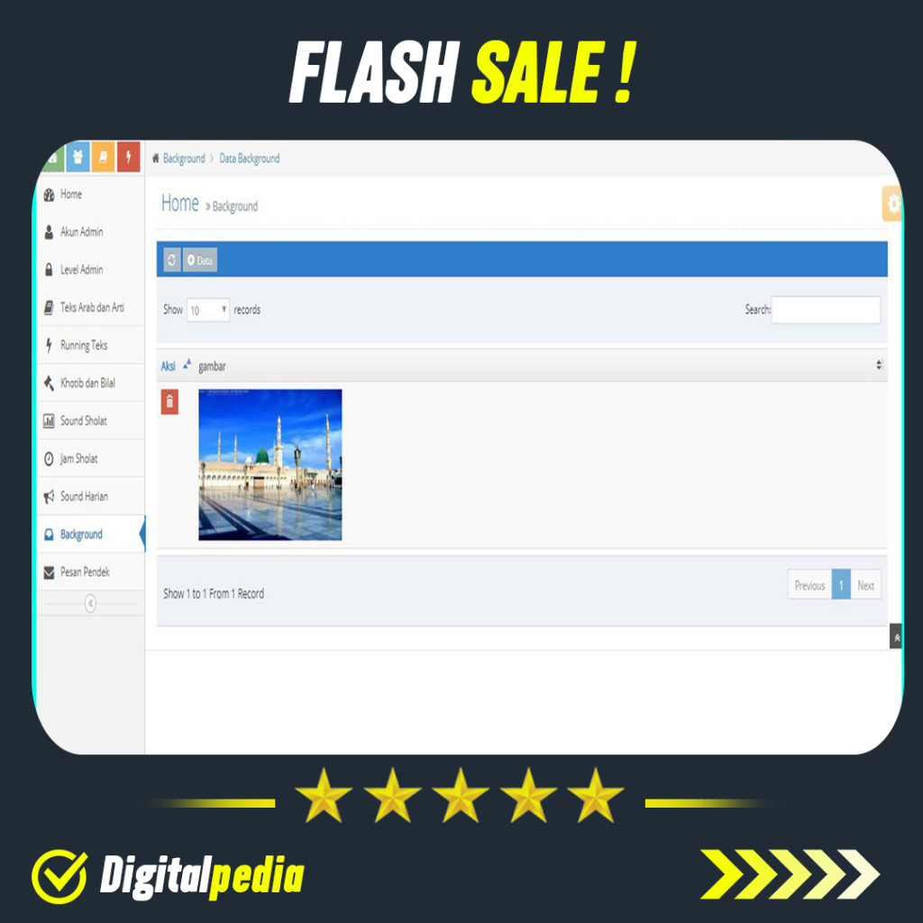 Jual Source Code Software DISFO Display Informasi Masjid Premium Siap Pakai Lifetime | Shopee ...