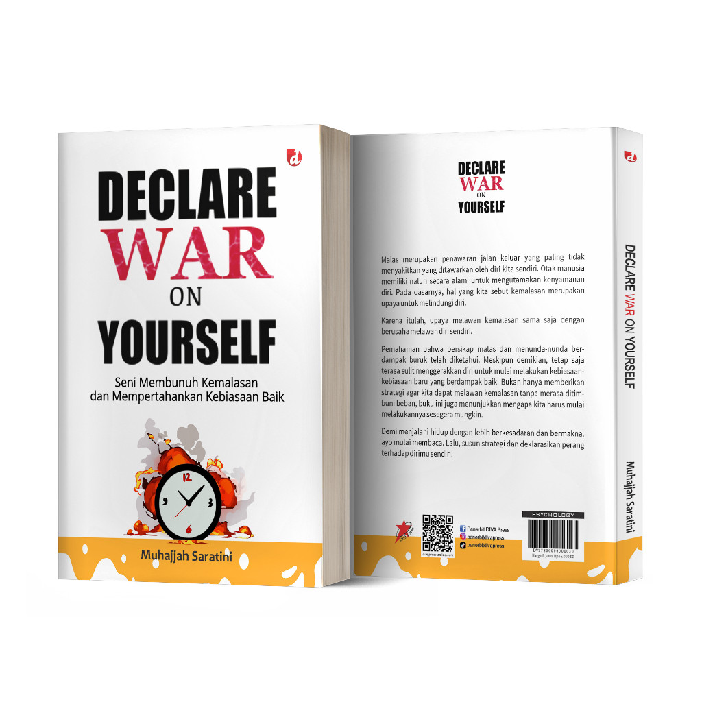 Jual Buku Declare War on Yourself Seni Membunuh Kemalasan dan ...