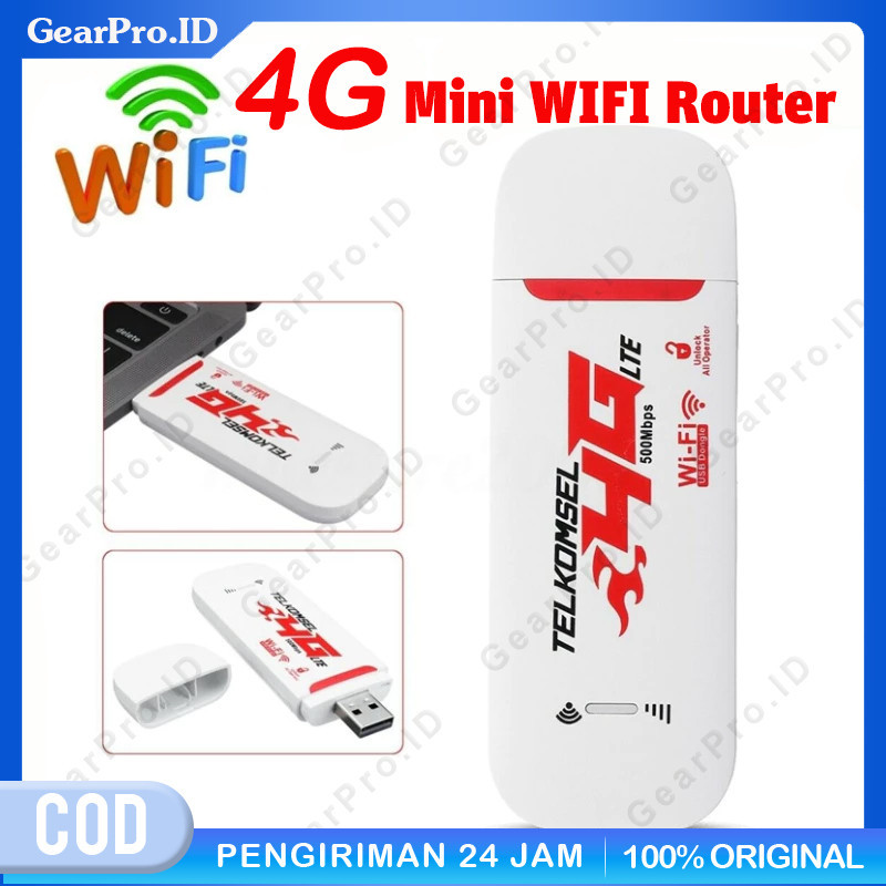 Jual Modem Wifi 4G Wingle USB Mifi All Operator 500Mbps Modem WIFI USB 500Mbps 4g LTE Wi-Fi ...