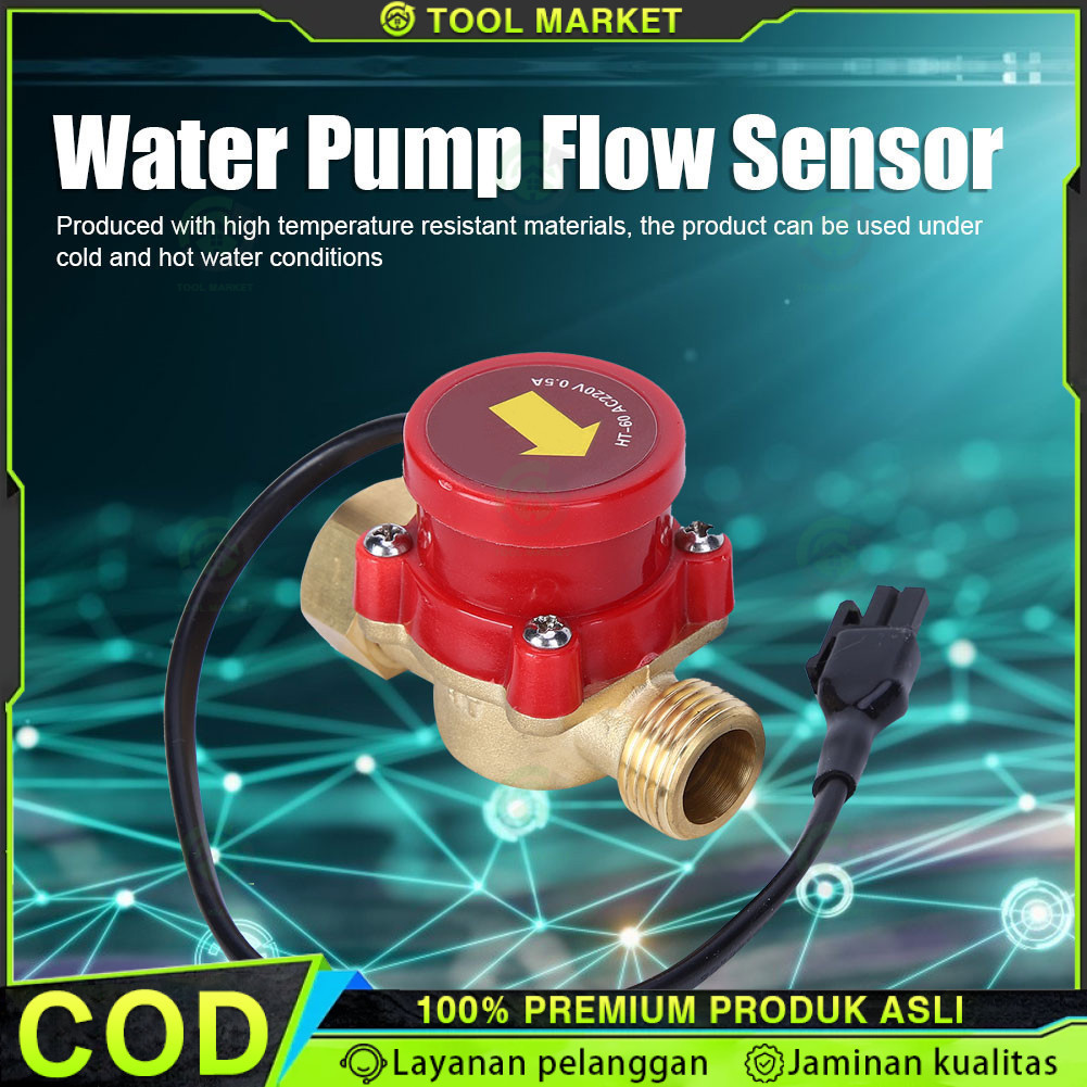 Jual Saklar Otomatis Pompa Booster 1/2 inch saklar Water Flow Switch otomatis waterflow pompa ...