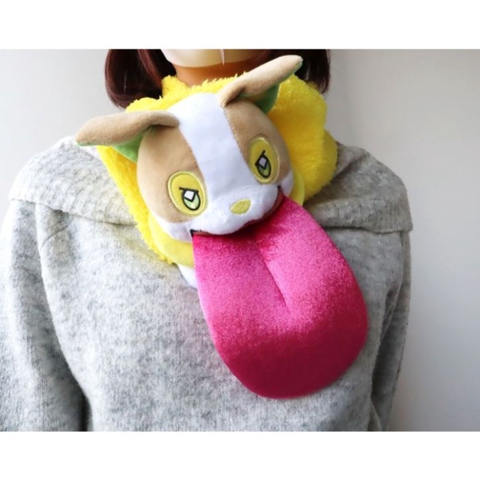 Jual ORIGINAL Pokemon Center Scarf Berobe Yamper Syal Wanpachi Muffler ...