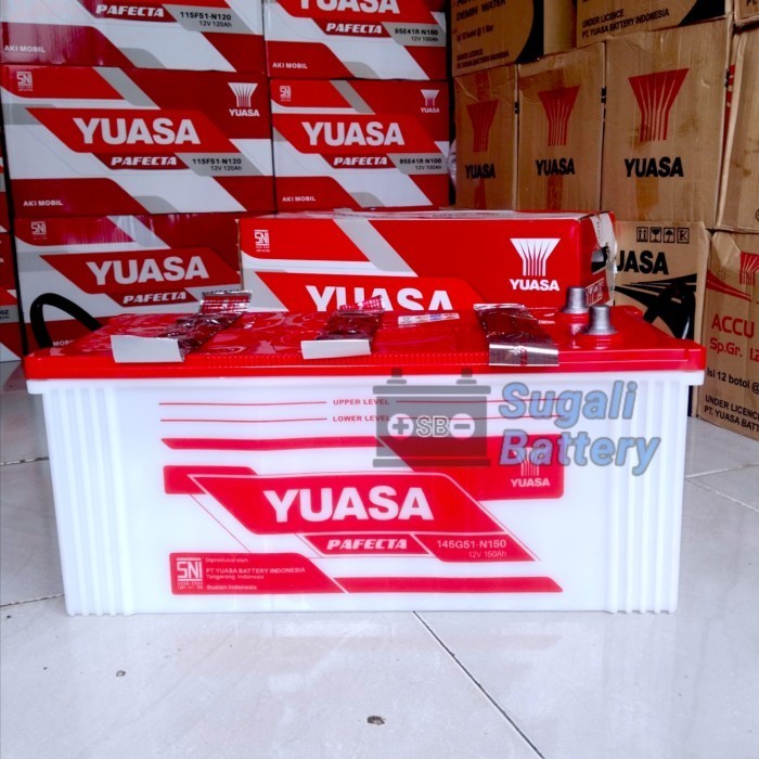 Jual Aki Mobil BUS Mercedes Benz Bus Mercy 508 911 914 917 YUASA N150 12V 150Ah Accu Basah ...